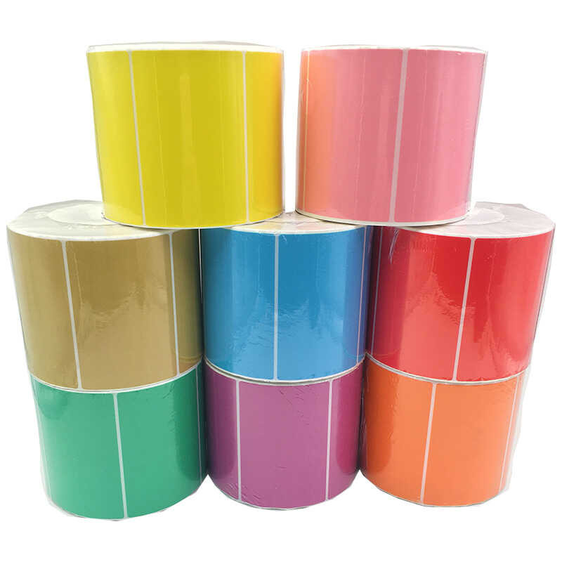 E4 Paper Printing 90 * 60 Label Adhesive Digital Sticker Small Batch ...