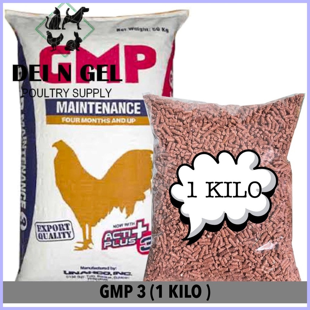 GMP 3 MAINTENANCE PELLET FEEDS (1 KILOGRAM) | Shopee Philippines