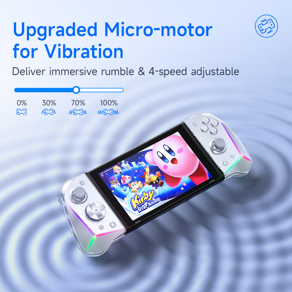 EasySMX S15 L/R Joypad Wireless RGB Controller Compatible with Nintendo ...