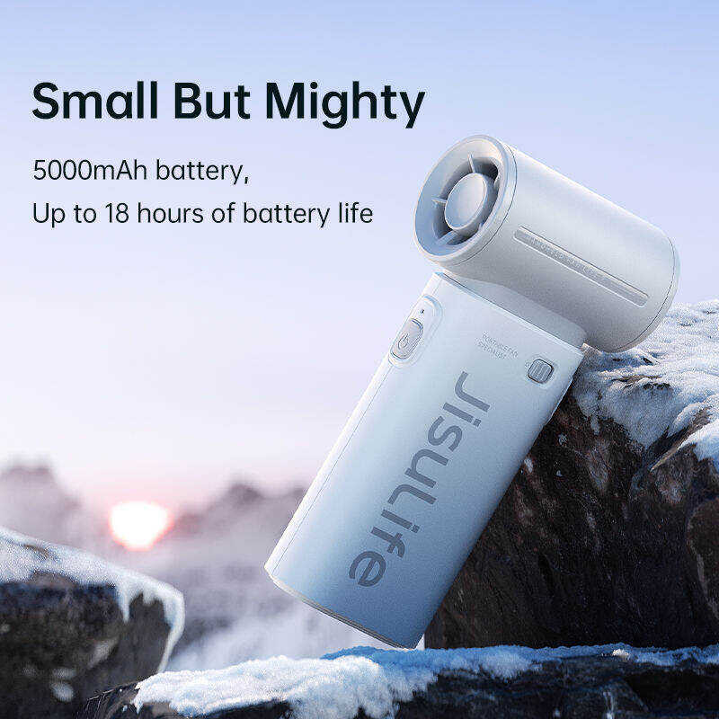 Handheld JISULIFE Life9 Mini Portable Jet Fan Rechargeable 5000Mah ...
