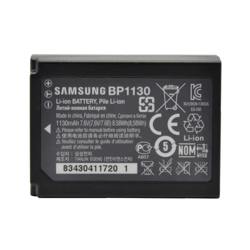 BP1130 1030 NX2000 NX300M NX500 NX300 Micro Camera Battery | Shopee ...