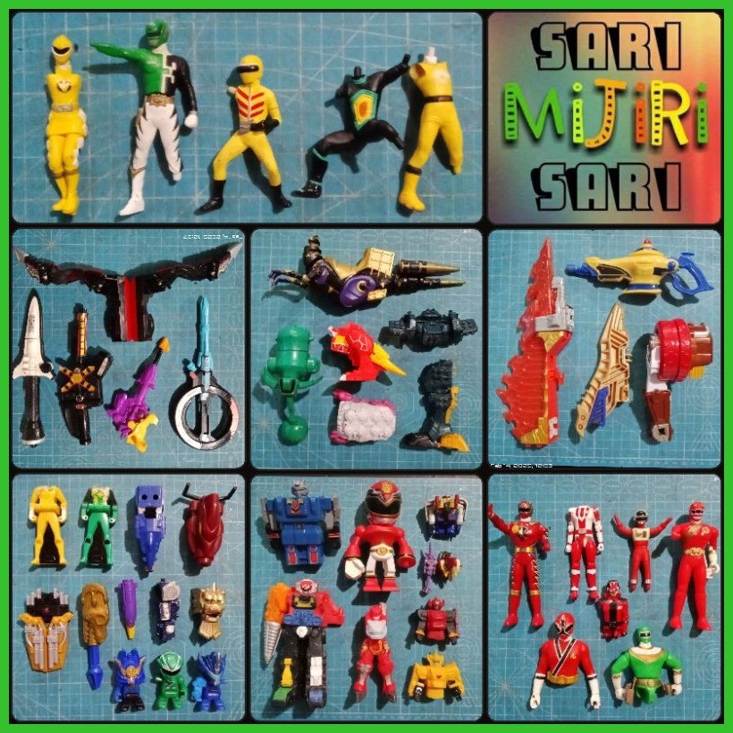 ۞ ⅍ ℴ ណ Power Ranger/Super Sentai Megaforce Abaranger Lupinger ...
