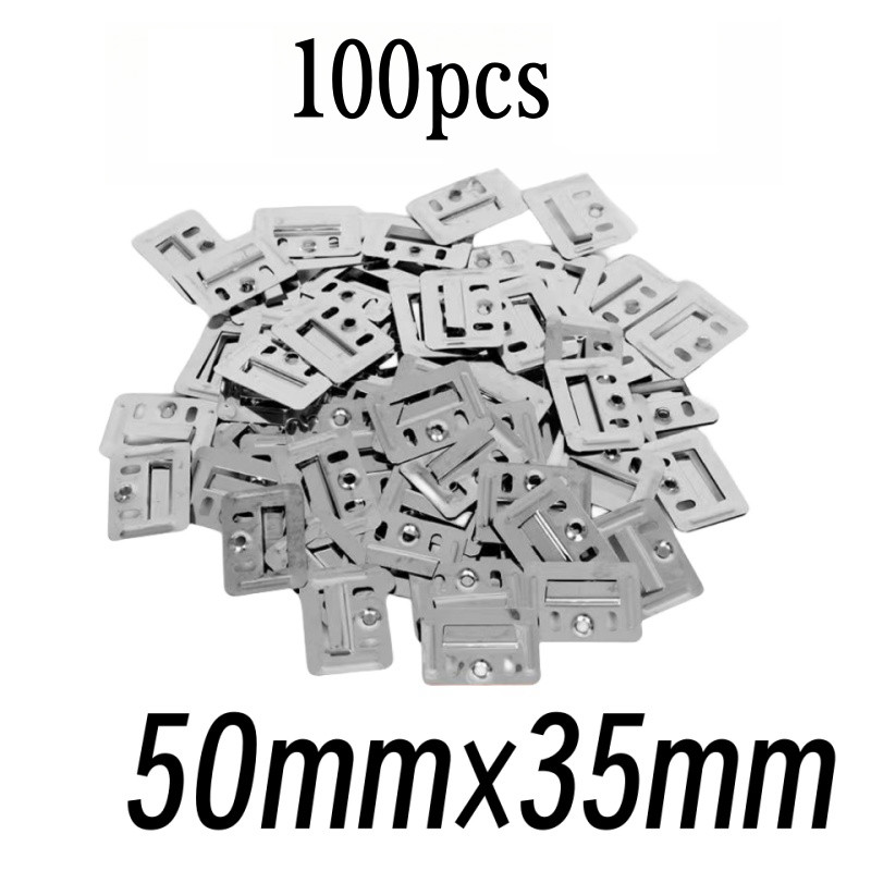 200pcs Wall Cladding Clip/Wpc Wall Fluted Panel Clip/fluted panel clip ...