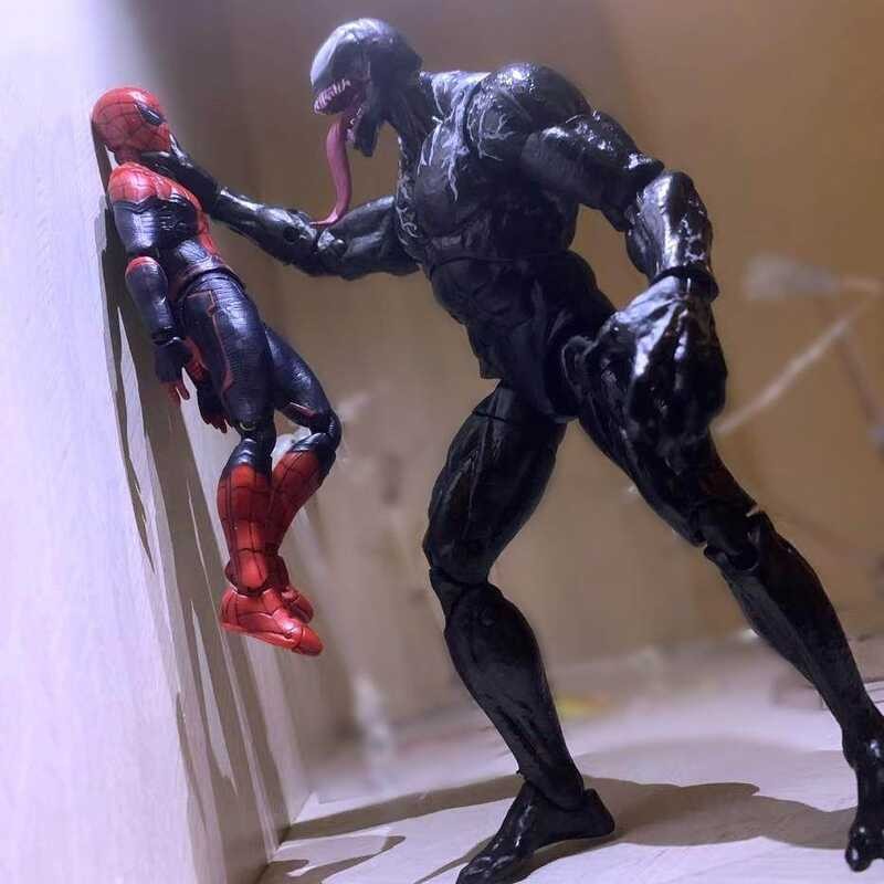 Venom 2 Toy Movie Marvel Super Spider Man Eddie Red Venom Venom ...