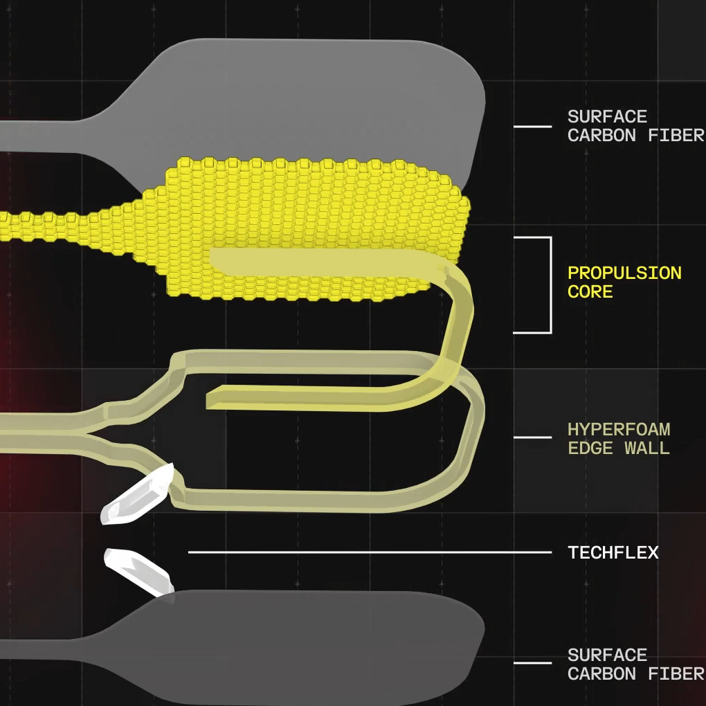 Perseus Pro IV 16mm Pickleball Paddle GEN 4 TFP Foam Core With Toray T700 Carbon Fiber Surface ...