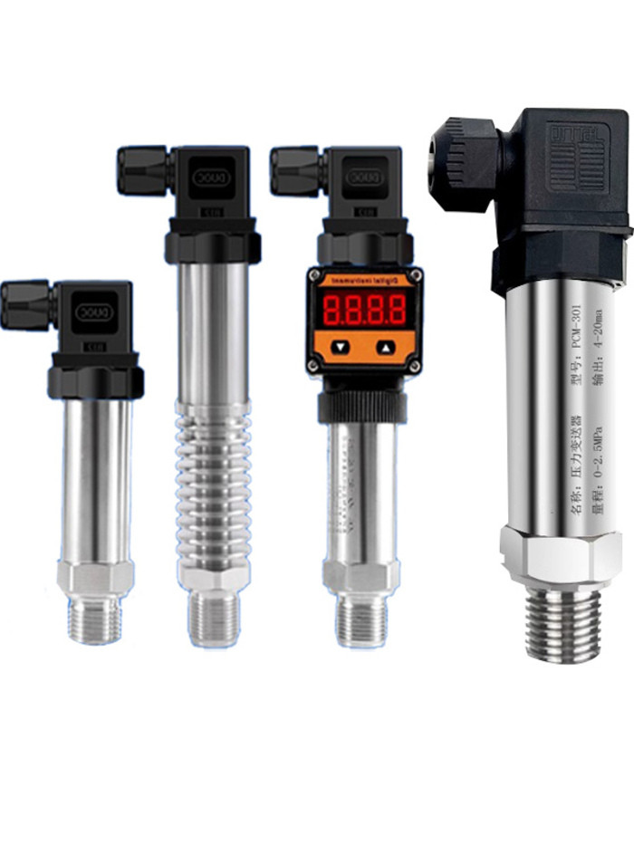 pressure transmitter Hessman high-precision 4-20mA hydraulic pneumatic vacuum inlet diffusion ...