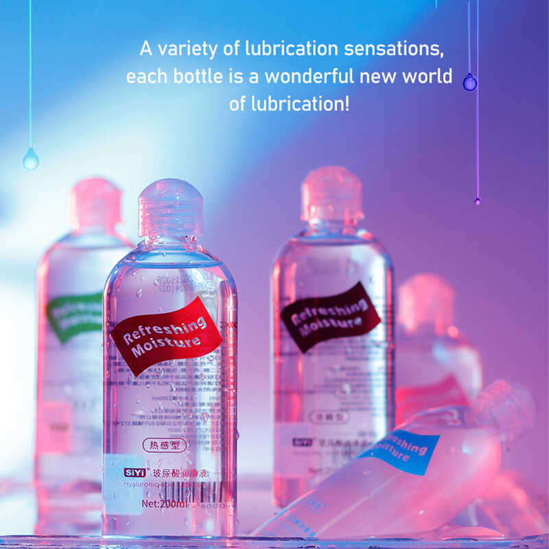 Lubricante 200Ml ual Hyaluronic Acid For Adult Safer Oil Couples Lube ...