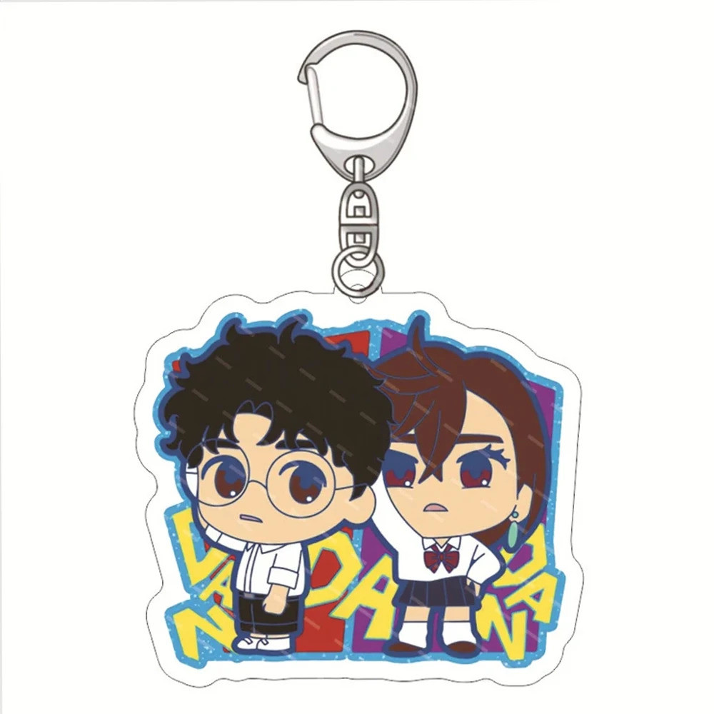 Anime DANDADAN Cartoon Cute Keychains Goichi Oda Airo Shiratori Momo ...
