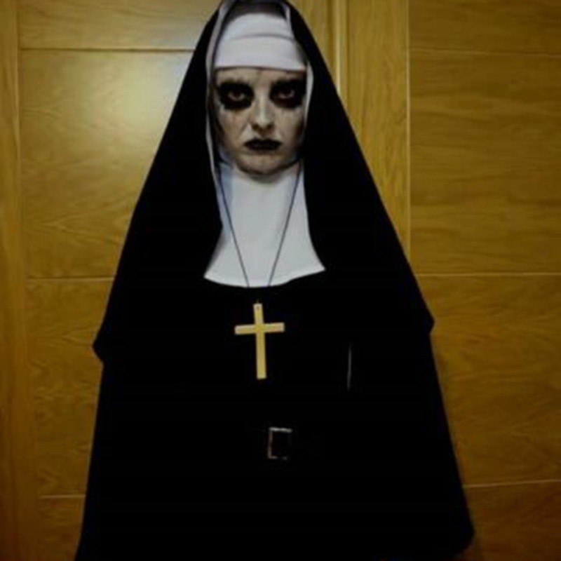 ZST Conjuring The 2 The Nun Valak Sister Cosplay Costume Halloween ...