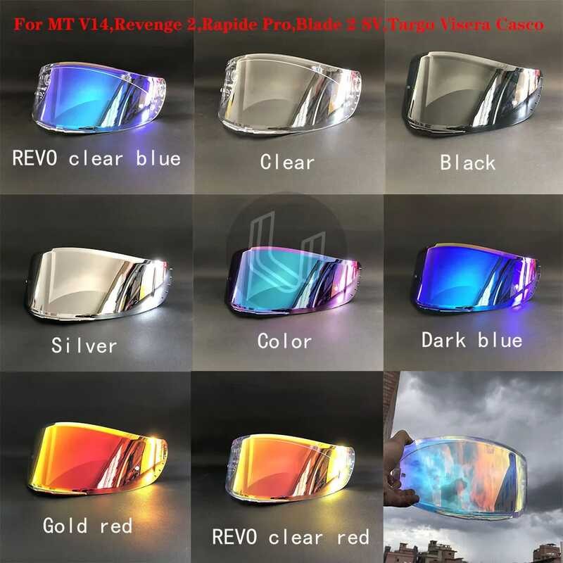 Helmet Ng Motor Anti-Uv PC Visor Lens V14 Model Malinaw · Dark ...
