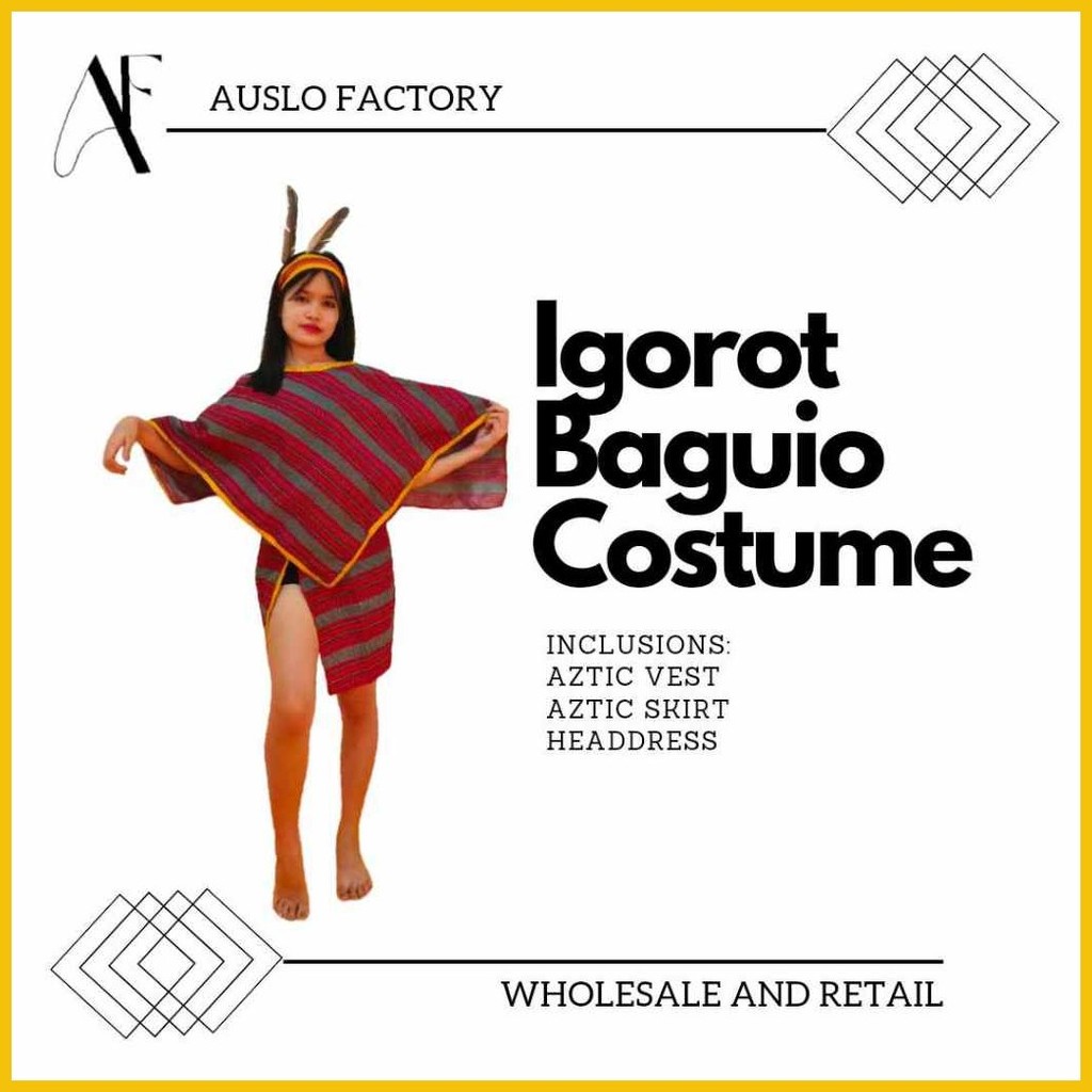 § ۞ ☋ Zx Kasuotang pang Pinoy Attire Ifugao Igorot Costume Mga ...