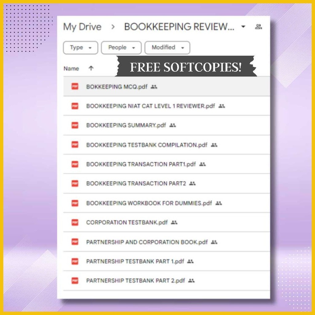 ¤ Bookkeeping Reviewer CAT Level 1 & NC3 NCIII Tesda 2024 Edition ...