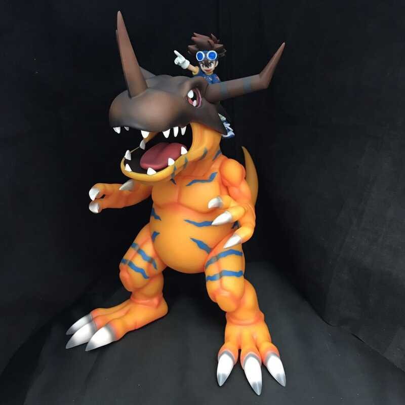 Handmade Digimon Adventure: Tyrannosaurus rex, Agumon, Eight Gods, One ...
