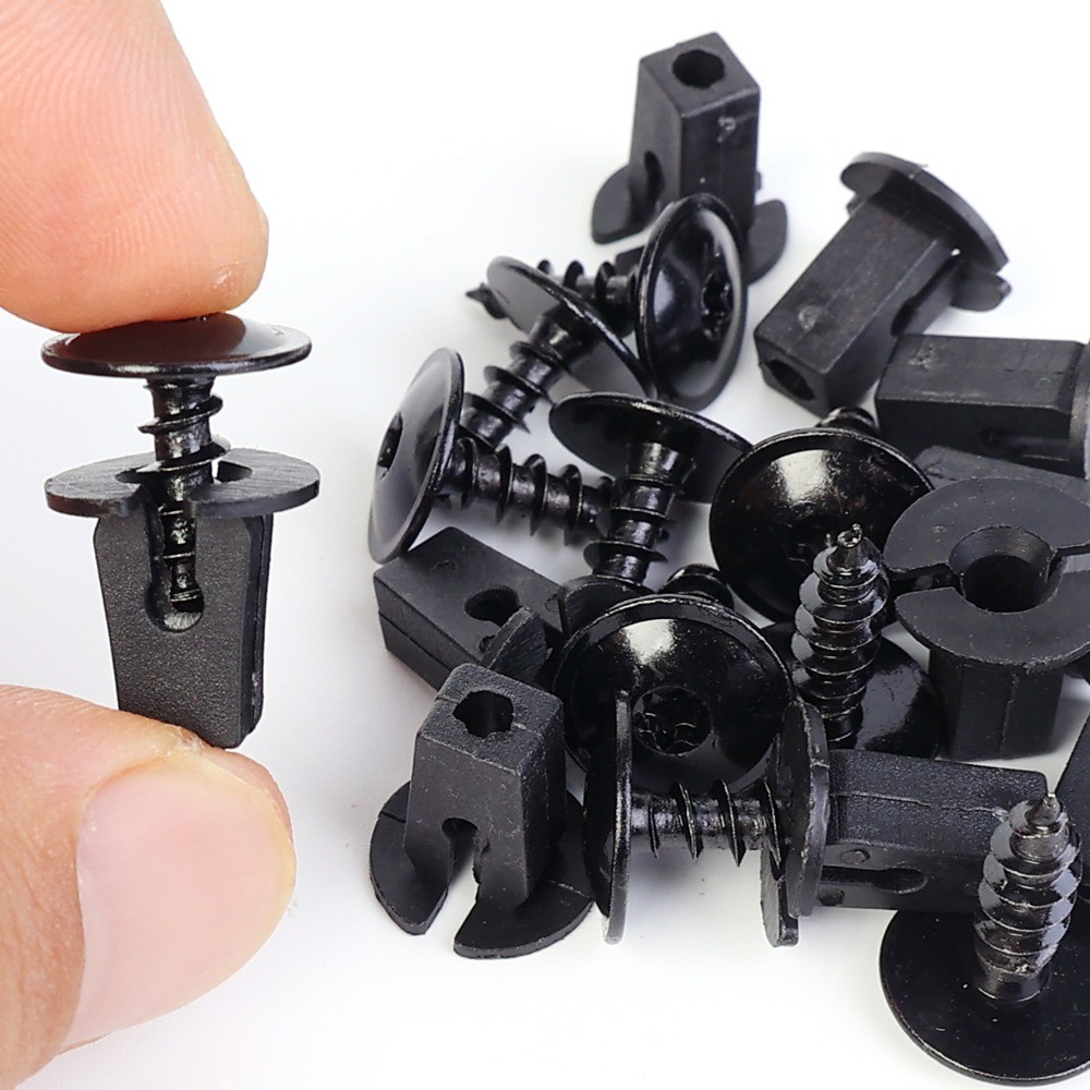 10Pcs Car Engine Cover Undertray Splashguard Wheel Arch Screws Fixed ...