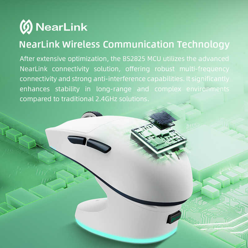 Thunderobot Ml903 Mini Neark Gaming Tri-Mode Bluetooth Wireless E ...