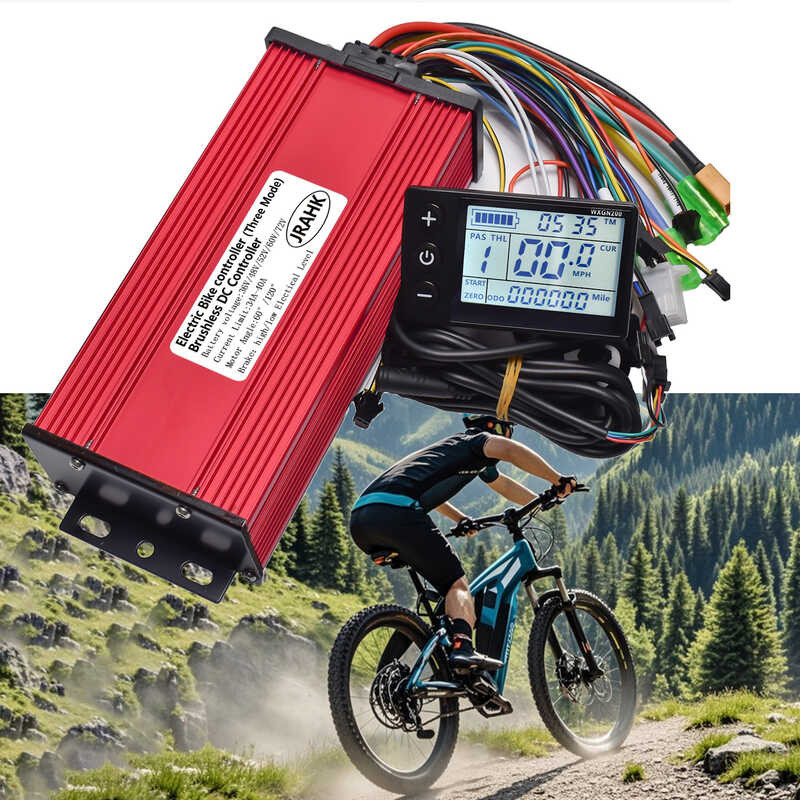 2000W JRAHK BLDC 72V E-bike 60v 48v 2000w Controller 36v 1000w Scooter ...