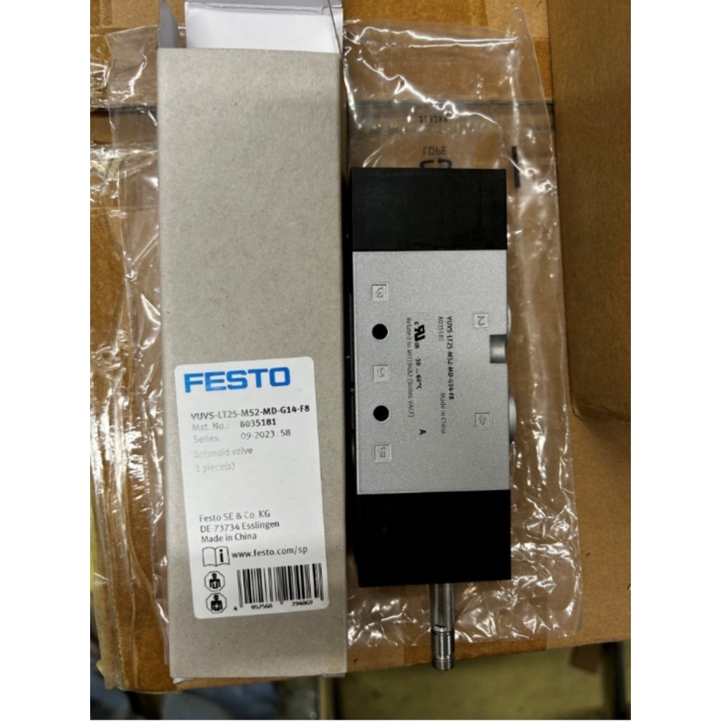 VUVS-LT25-M52-MD-G14-F8 Festo single electric control FESTO solenoid ...