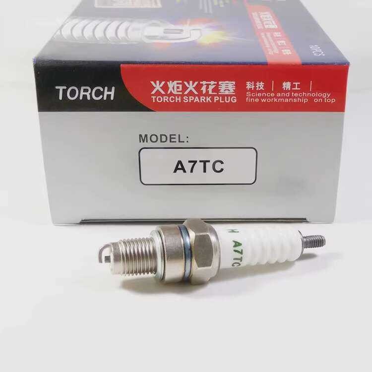 Mga bike spark plug A7TC curved beam 110 pedal 125 D8TC tricycle 150 ...