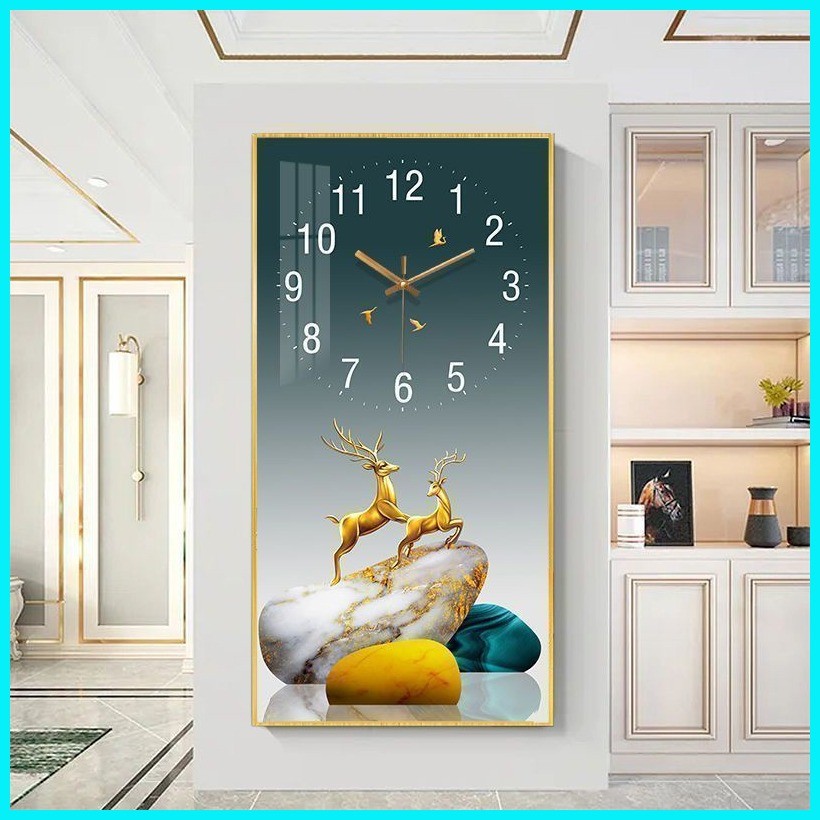 Modern living room clock mural corridor mural clock dining room ...