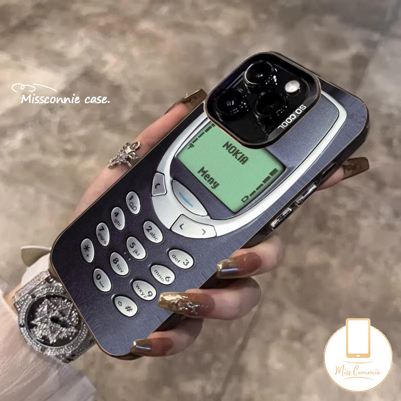 Creative Square Retro Nokia Phone Case For Realme C53 C63 C65 C25Y C11 C51s C51 C55 C15 C21Y C63 ...