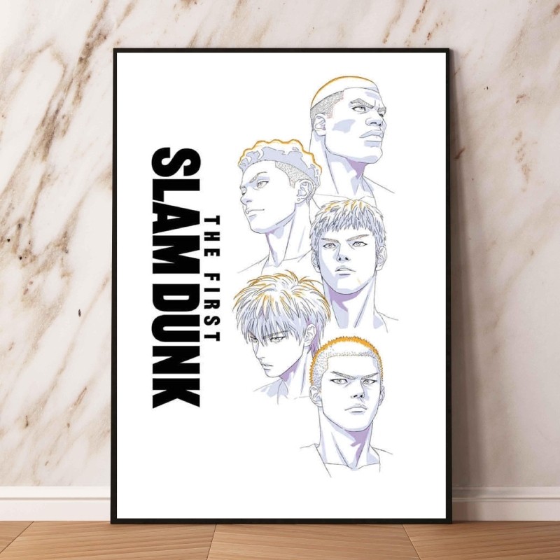 Japanese Classic Anime The First Slam Kawata Masashi Wall Decoration ...