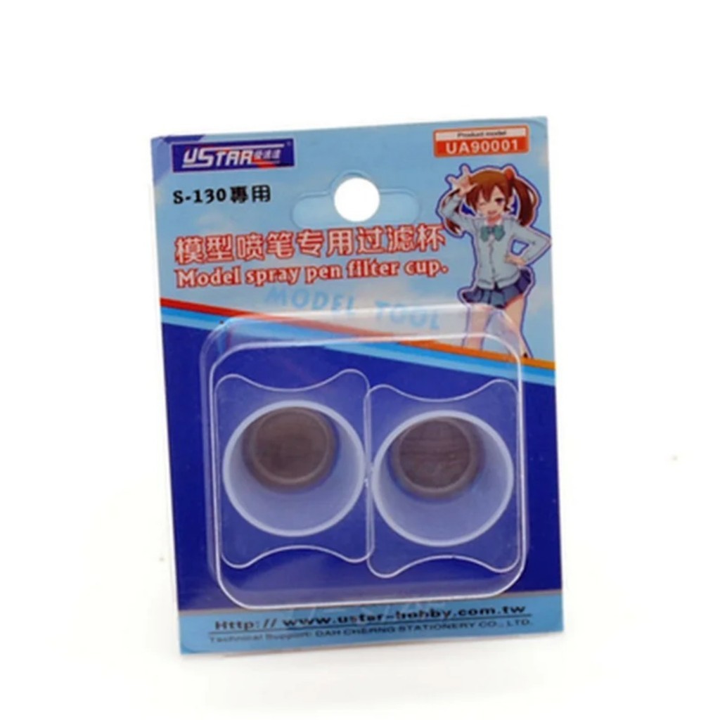 UA-90001 UA-90002 U-Star Airbrush Filter Cup Paint Filter Purifying Cup ...