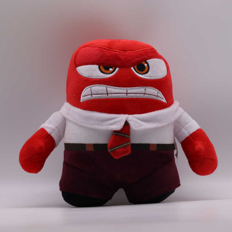 2 New Anime Figure Joy Sadness Fear Anger Disgust Anxiety Doll Plush ...