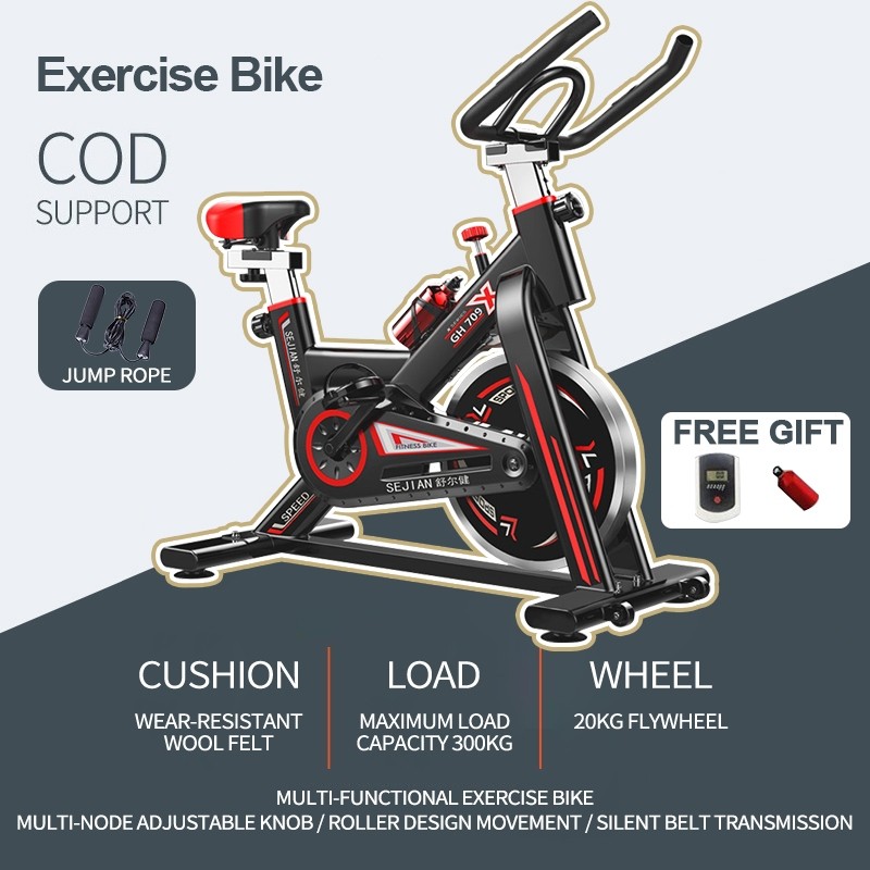 in stock Exercise Bike 8/9/18/20KG flywheel SPINNING Elliptical Bike ...