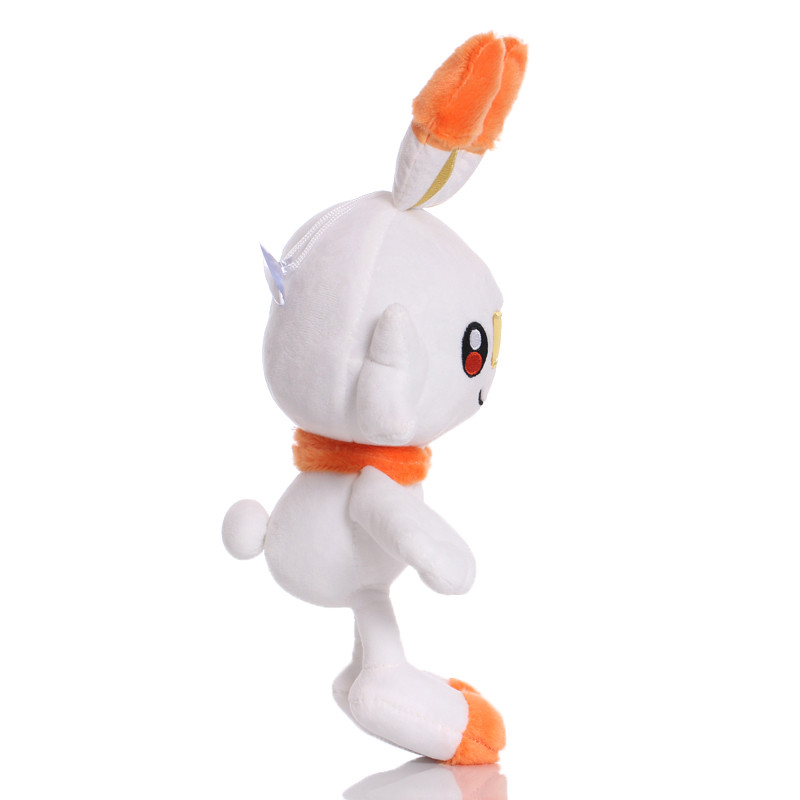 35cm Anime Pokemon Scorbunny Plush Toys Doll Kawaii Rabbit Scorbunny ...