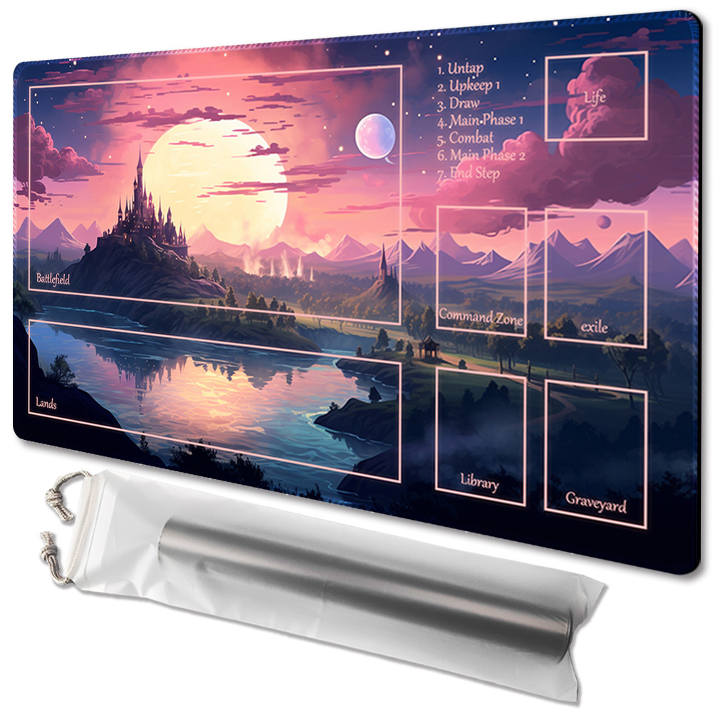Castle-Board Game TCG Playmat Table Mat Game Size 60X40 CM Mousepad ...