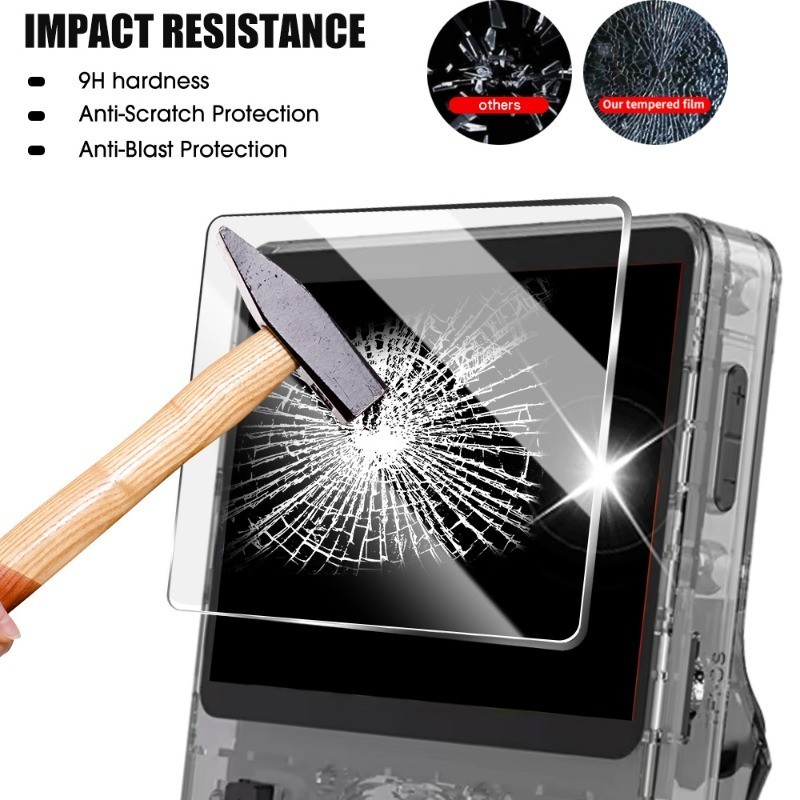 3 IN 1 Protective Set For R36S Game Console - EVA Protective Case ...