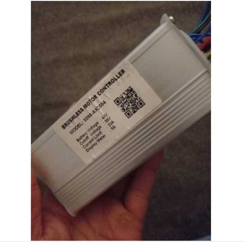 CONTROLLER X098-AXC004 BRUSHLESS MOTOR 48V 23A Updated Parts Electric Bicycle Accessories 5S ...