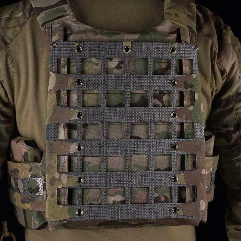 Vest Tactical Airsoft Plate Carrier Back Panel MOLLE Zipper Kit FERRO ...