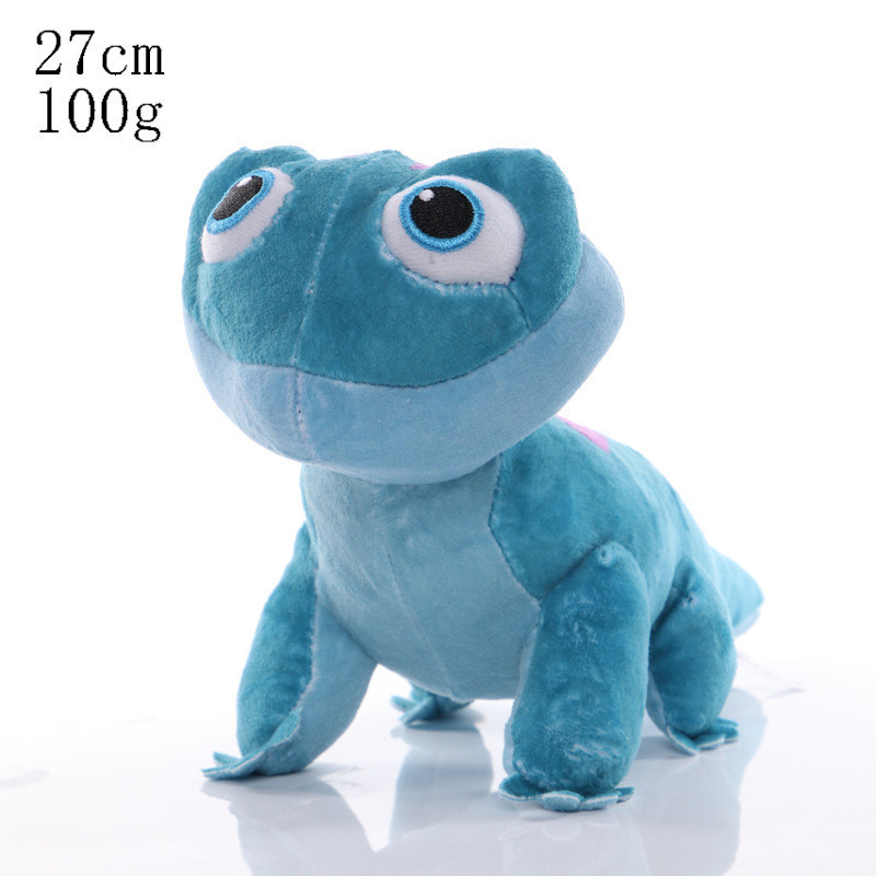 27cm Frozen 2 Lizard Bruni Toys Anime Cartoon Action Figure Dolls ...