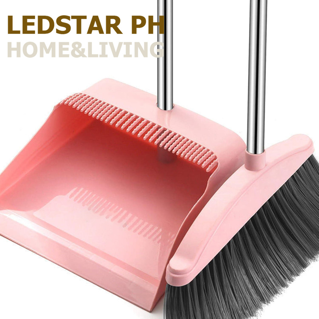 Broom and Dust Pan Set Household Mop Cleaning Outdoor Indoor Walis ...