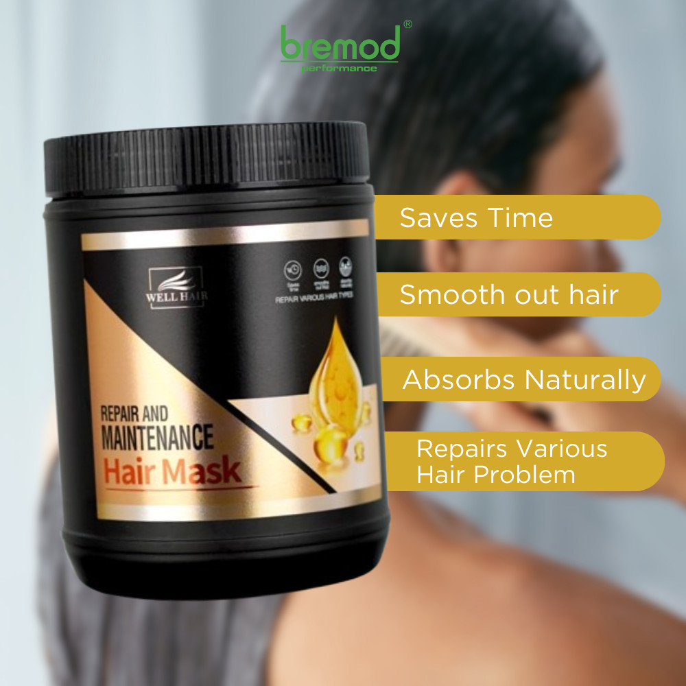 Bremod WELL HAIR Hair Mask Treatment Care Maintenance Moisturize Repair ...
