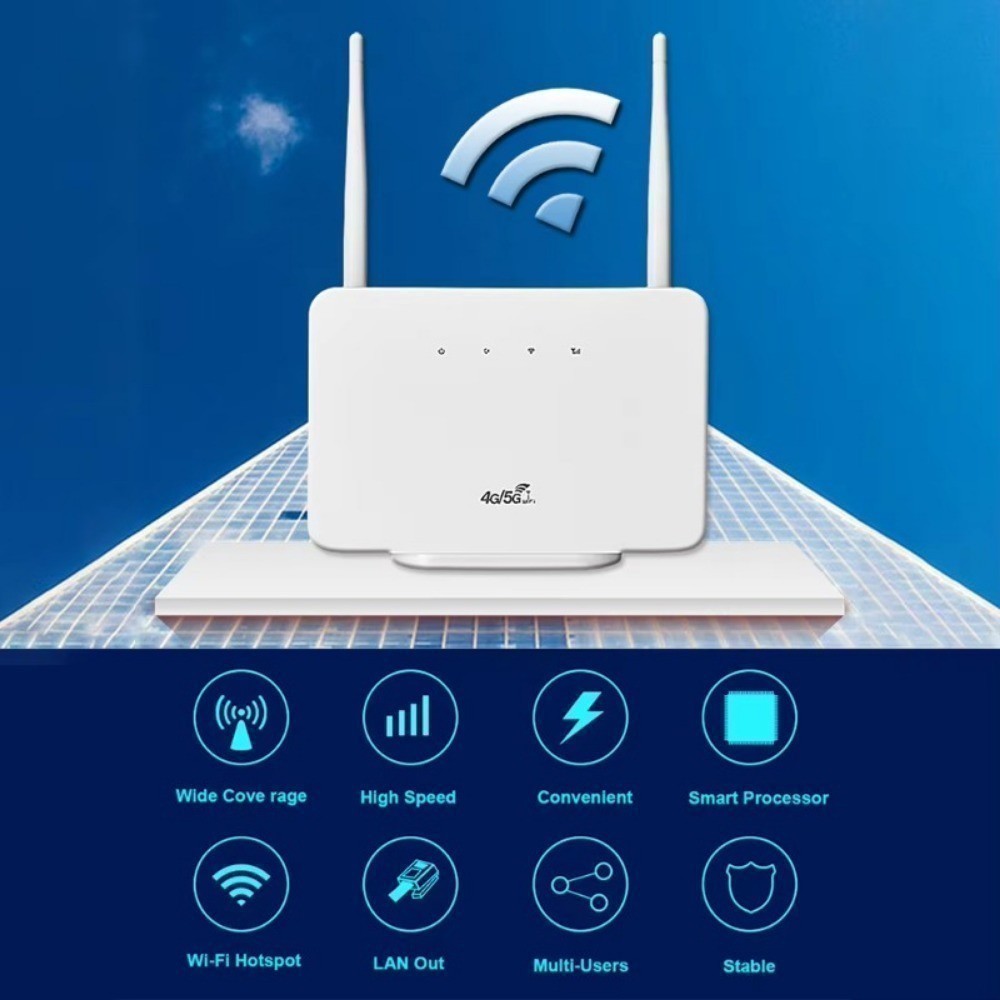 EXPOSE 5G Router 300Mbps Sim Card Modem Dual Band A30 Wi-Fi6 Router ...