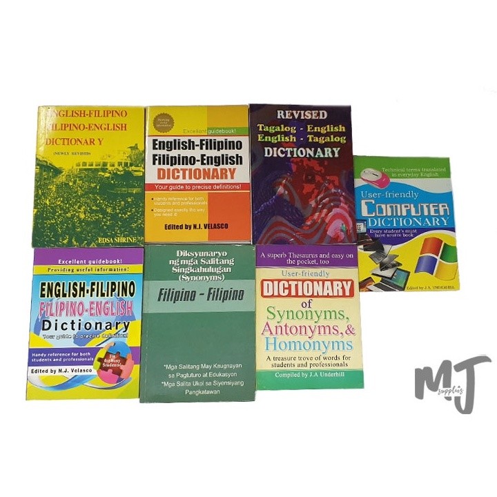 English / Filipino / Tagalog/ Math / Science/ Computer Subject Pocket ...