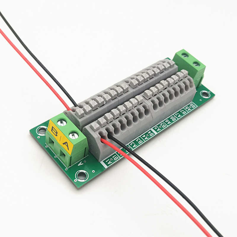 2X16 ☆ ☆ Position Spring Terminal Module 16Amp 48V Distributionpower ...