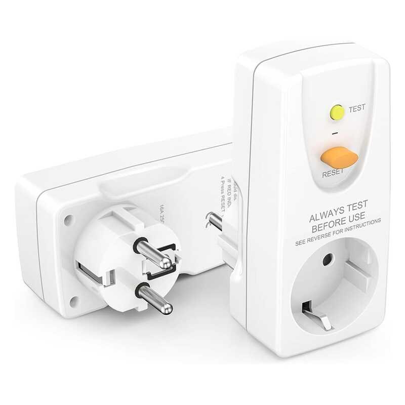 Gfci 16A Leakage Protection Plug Rcd Socket Home Circuit Breaker Cutout ...