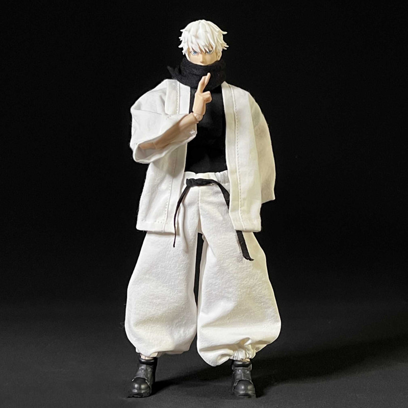 Romankey Soldier Clothes Gojo Go 1/12 Male Body Kimono Japanese Haori ...