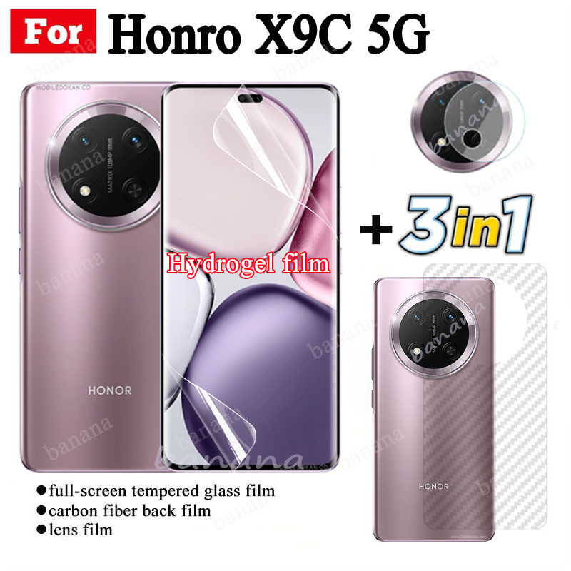 Honor X9C Full Transparent Hydrogel Soft Film Screen Protector For Honor X9B X9A Honor 200 Pro ...