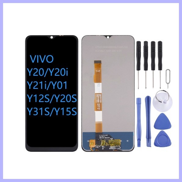 For Vivo Original LCD Y20 Y20i Y21i Y01 Y12S Y20S Y31S Y15S LCD Touch ...