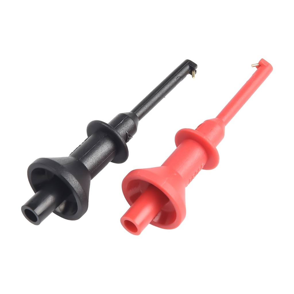 JTFY ️2pcs Multimeter Probe Hook 4mm Threaded Banana Test Leads ...