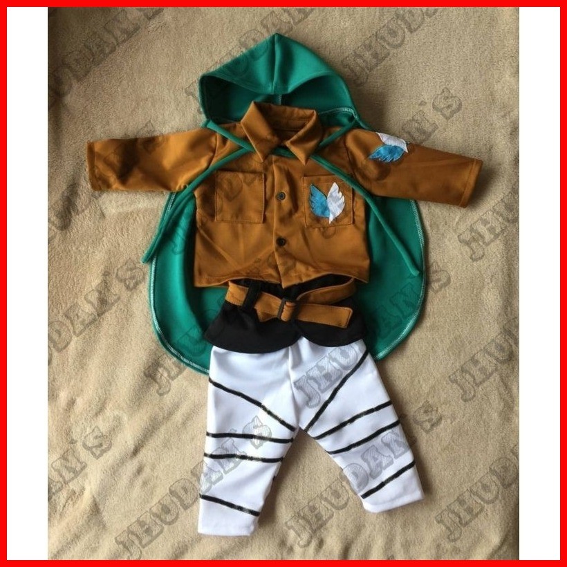 Attack on Titan-Eren-Mikasa-(Survey corps) Anime Inspired Costume ...