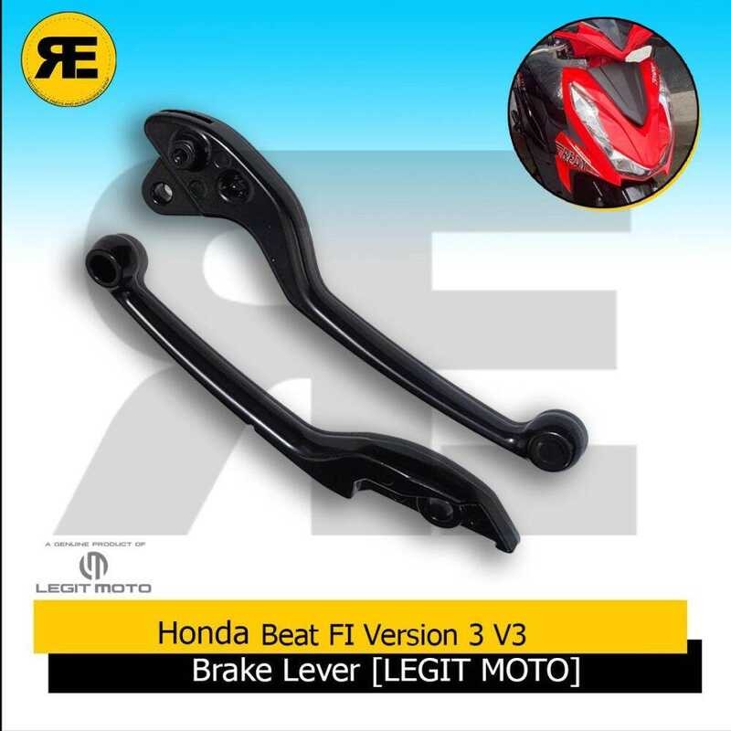 LY LEGIT MOTO Genio Honda Beat FI V3 Brake Lever - Black | Shopee ...