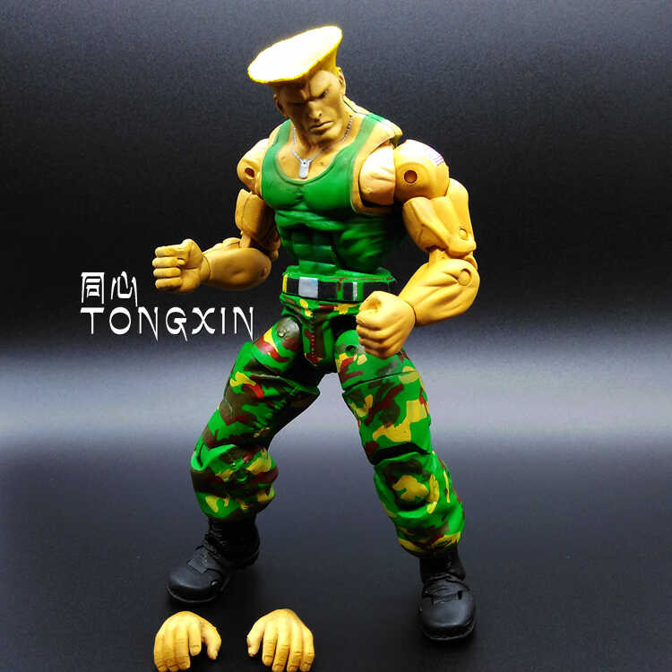 Guile Handmade Model Mobile Doll Manga Game Street Fighter 4 Jami ...
