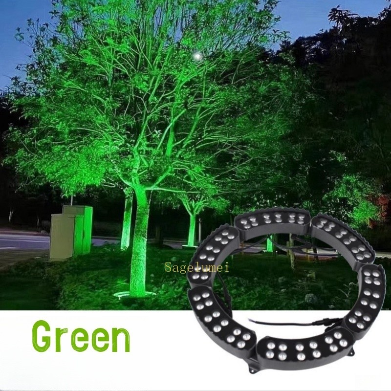LED Tree Hugger Light Shine Tree Lights Shooting Tree Patio Villa ...