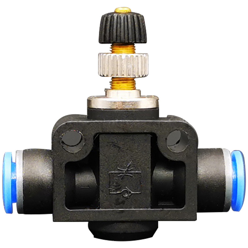 Authentic pneumatic components - Yiri quick connect pipe type throttle ...