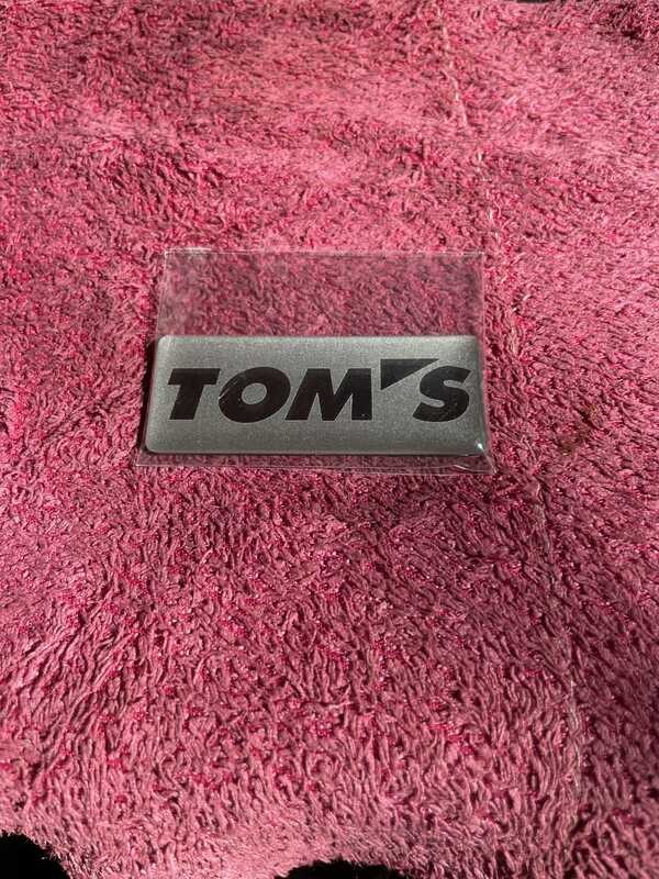 TOMS Japan Metal Crystal Label Steering Wheel JDM Modified Surround ...
